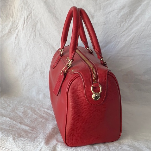 Coach | Bags | Coach Mini Crossover Satchel Red | Poshmark